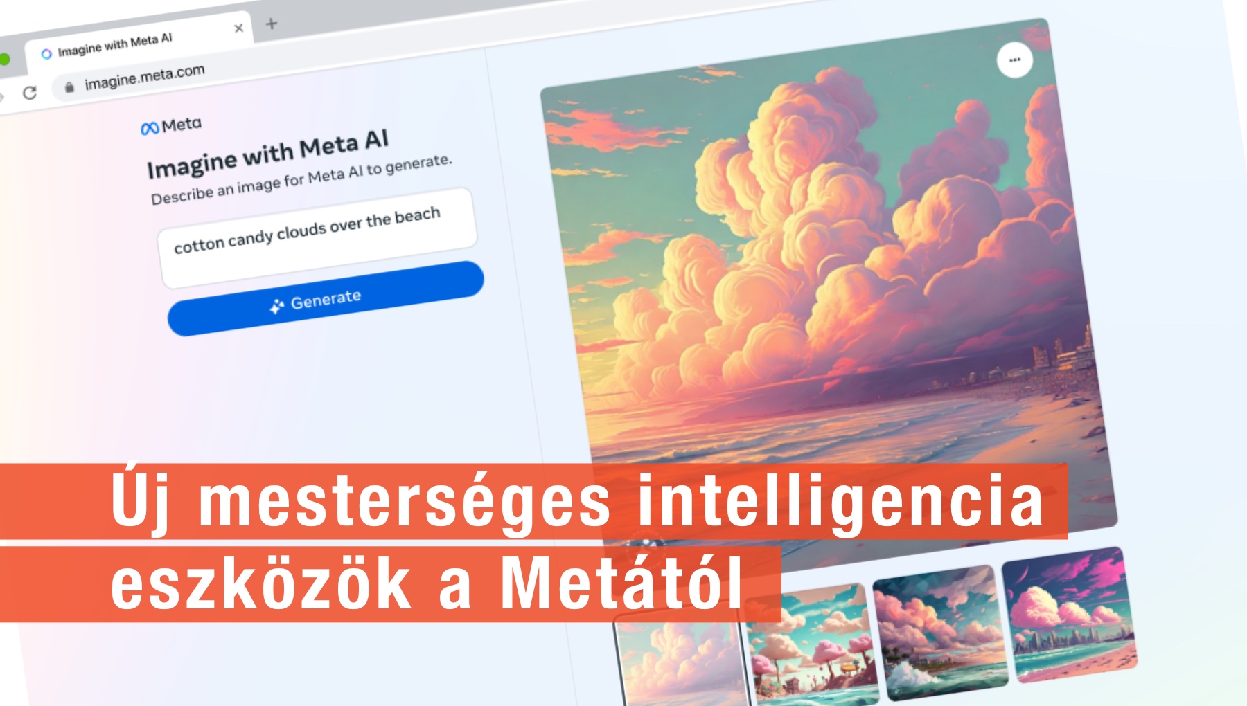 Mesterséges intelligencia eszközök sorát mutatta be a Meta - Közösségi ...